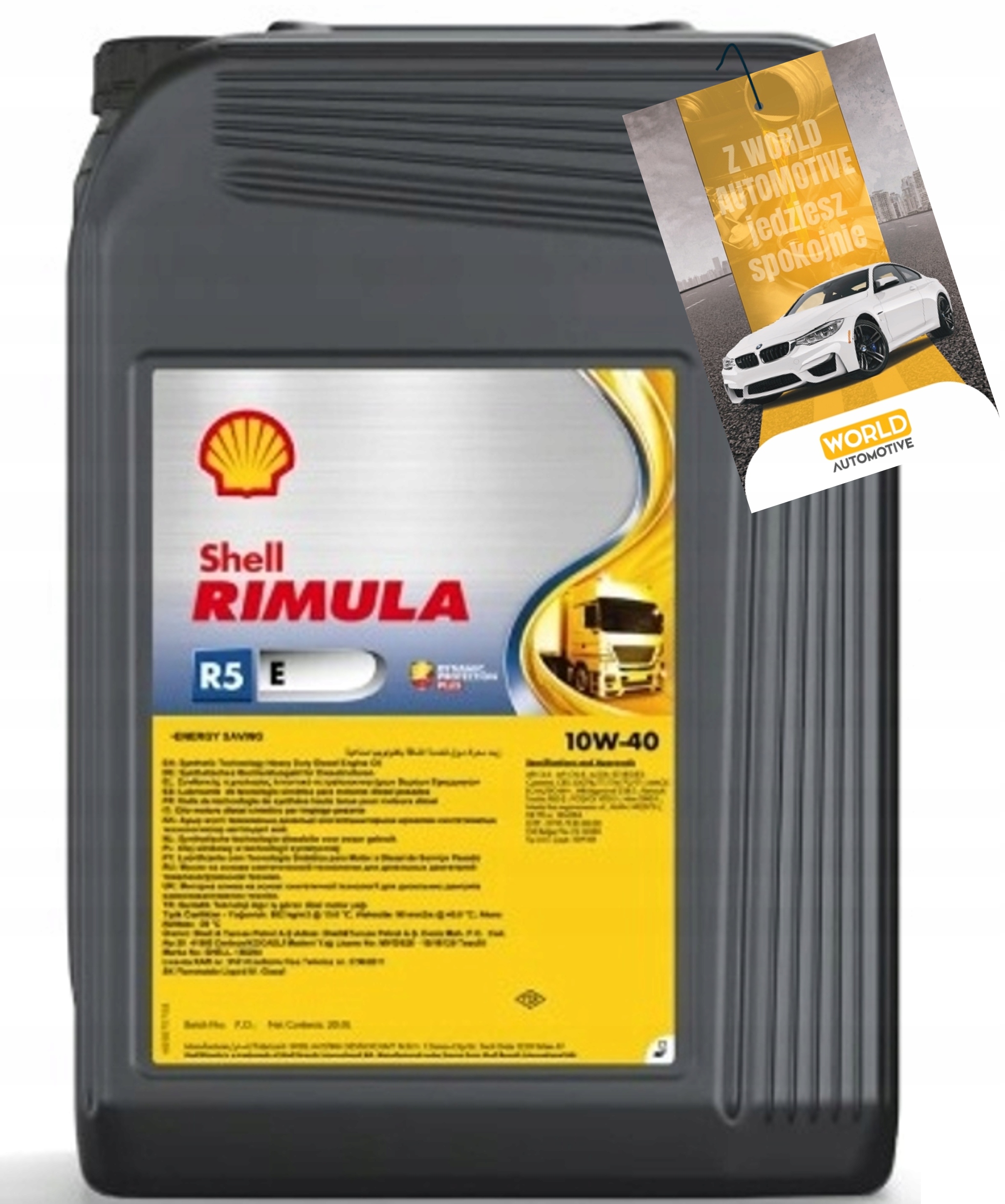 Olej silnikowy Shell 20 l 10W-40 5011987219076 za 393.00PLN z zyrardow ...