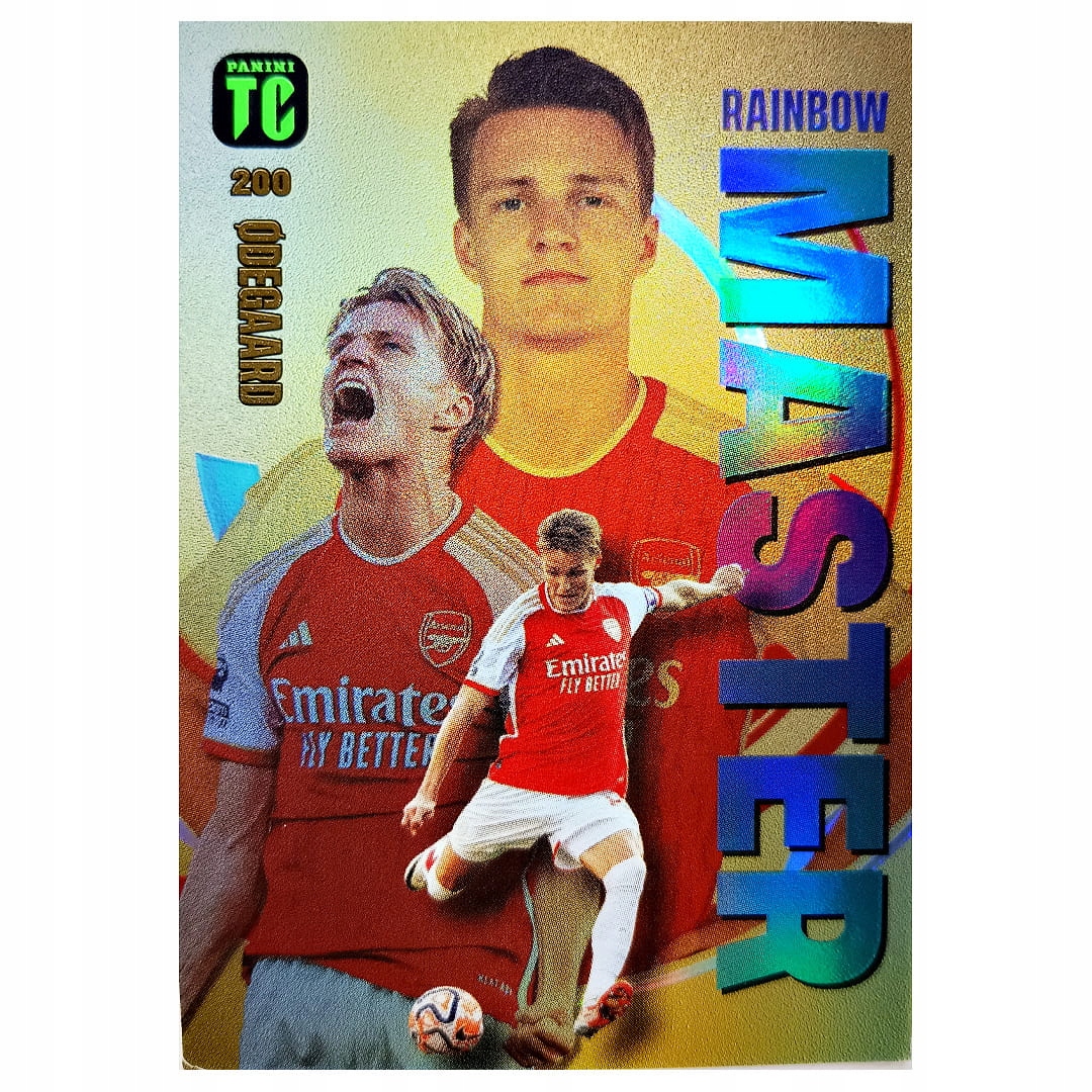Купить Panini 200 Top Class 2024 Карта ODEGAARD RAINBOW MASTER: отзывы ...