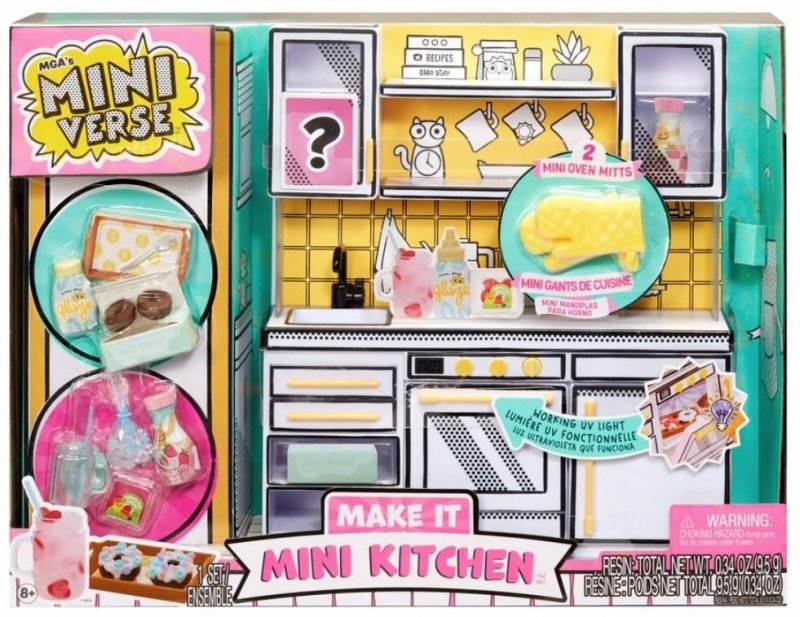 MGA's Miniverse - Make It Mini Kitchen (0035051591832) • Cena, Opinie ...