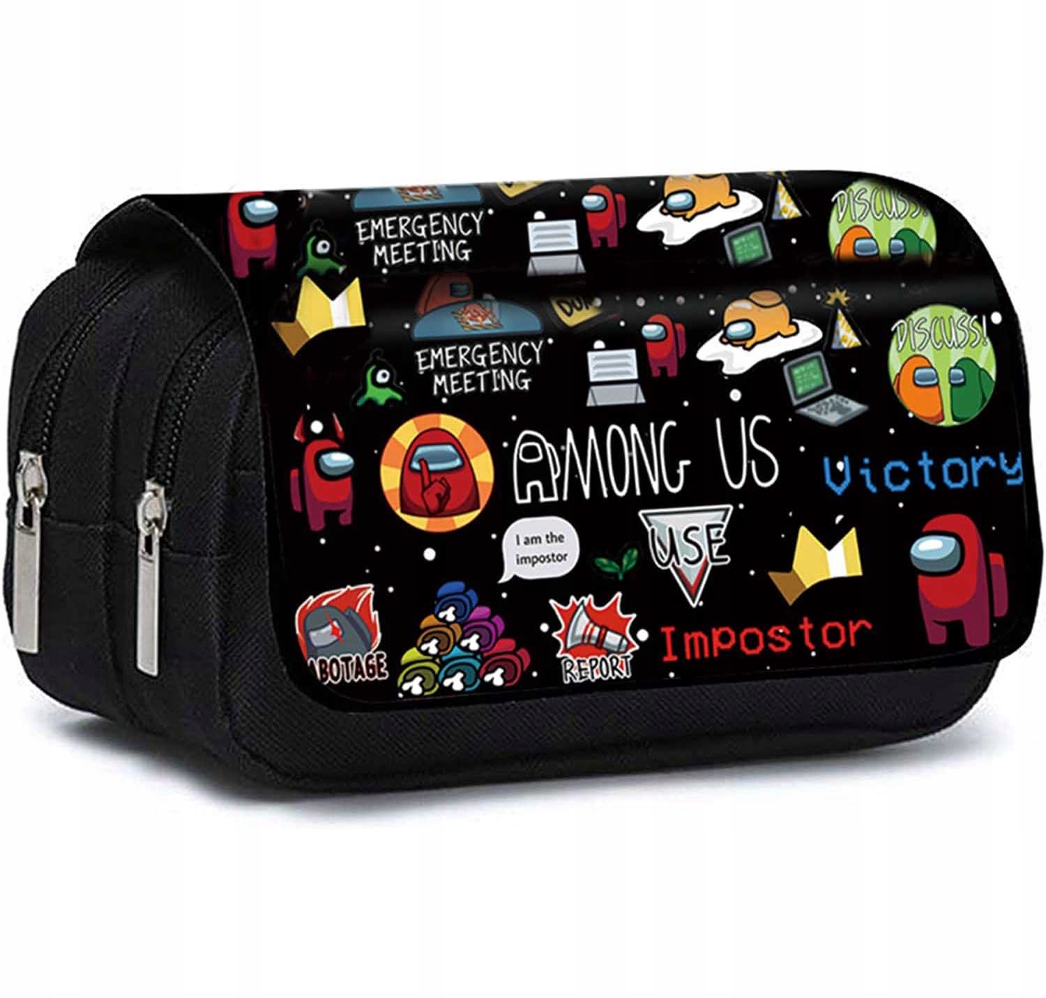 AMONG US Duży Piórnik Wielofunkcyjny Szkolny 13956331173 - Allegro.pl