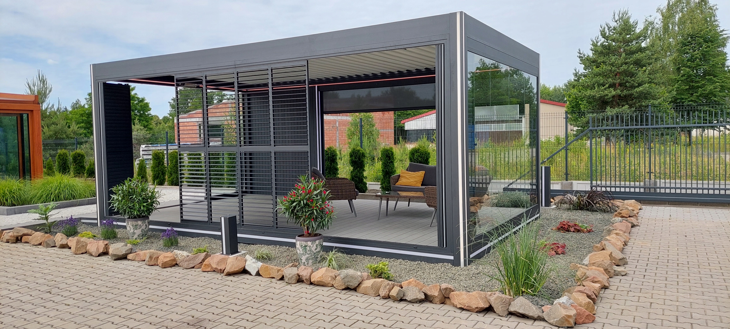 Pergola Aluminiowa 4x6 m • Cena, Opinie • Altany, wiaty, zadaszenia ...