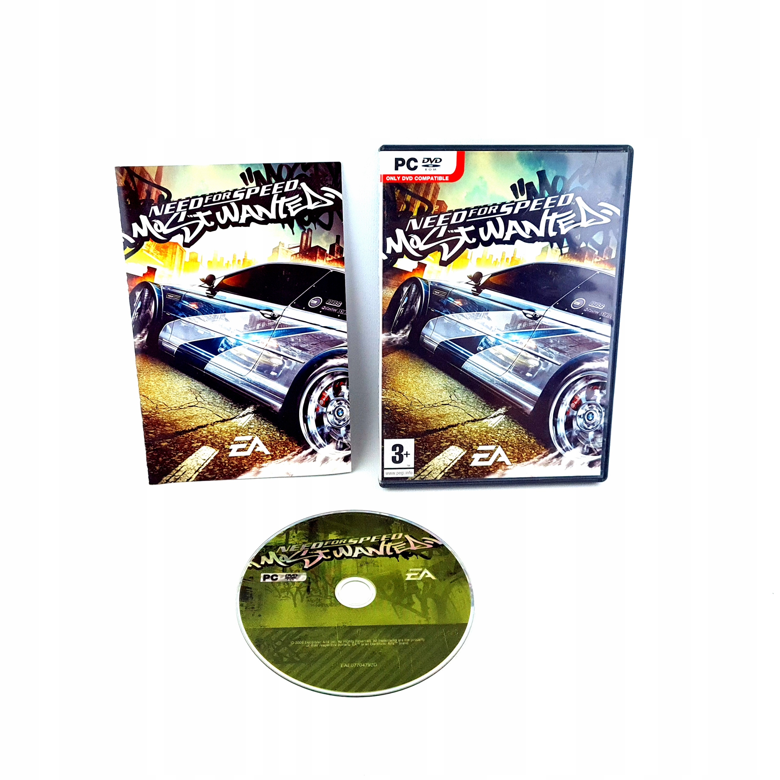 NEED FOR SPEED MOST WANTED 2005 NFS MW PC ENG - Stan: Używany 570.00PLN ...