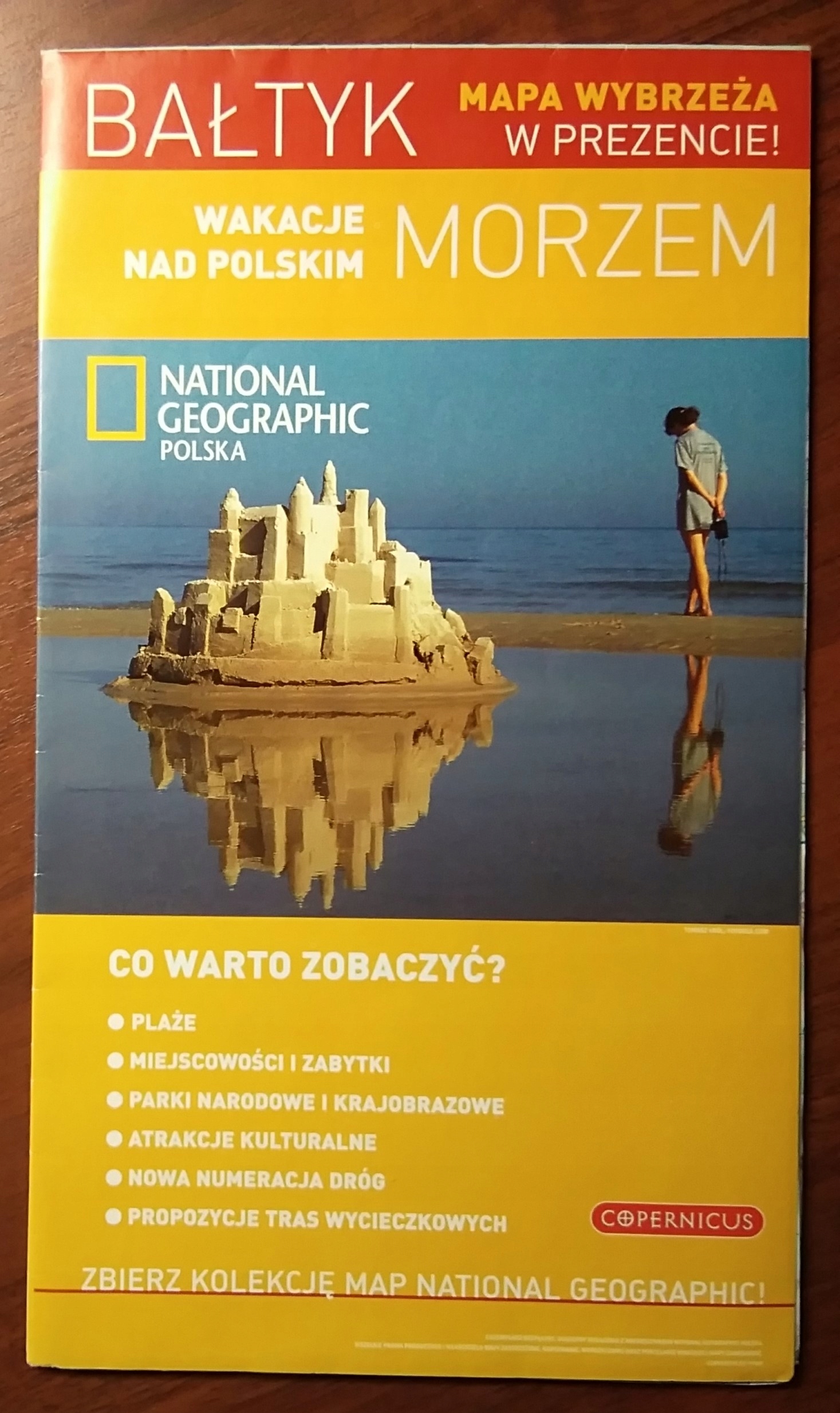 BAŁTYK - WAKACJE NAD POLSKIM MORZEM mapa turystyczna (2) • Cena, Opinie ...