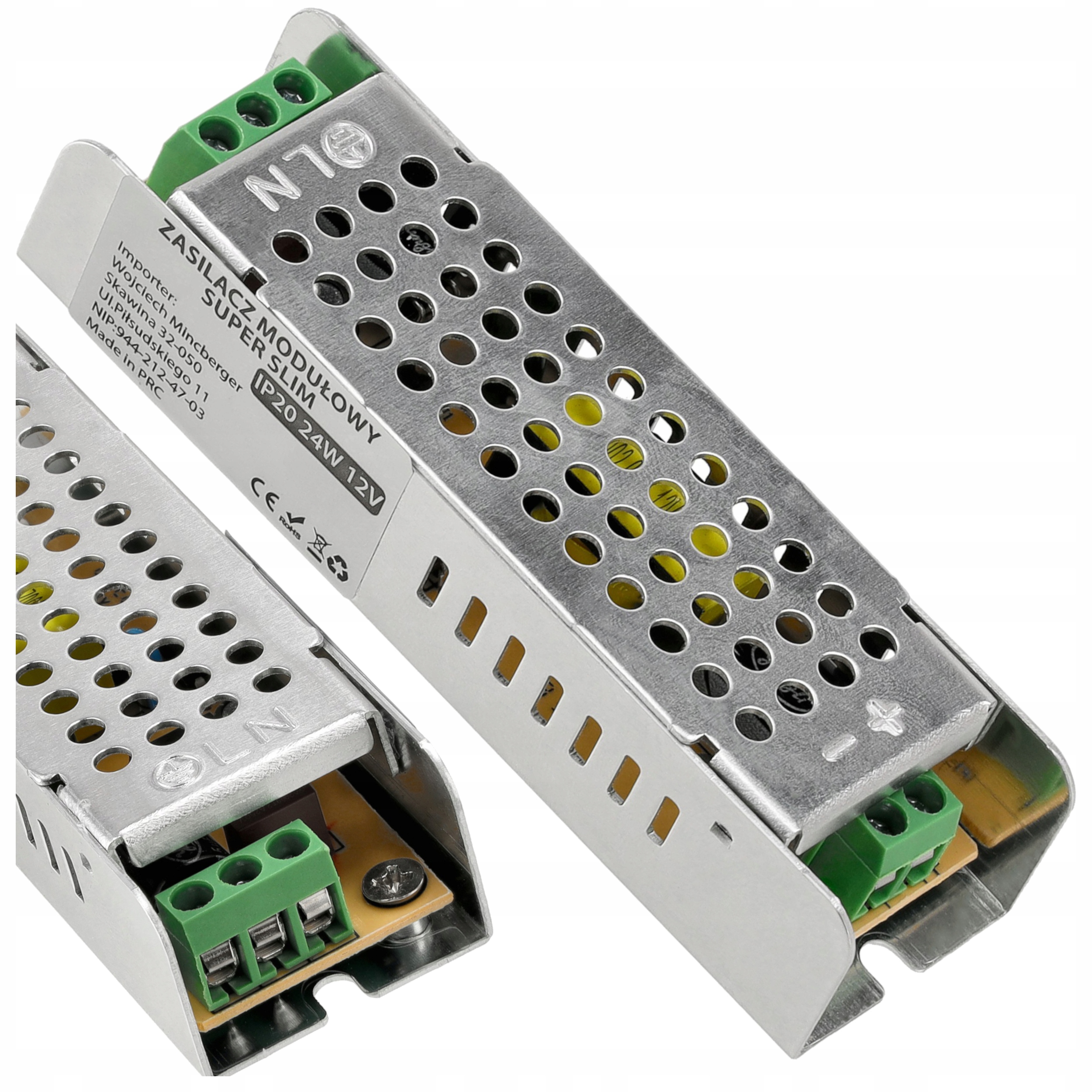 LED zdroj 12V 24W pro LED pásky Modulární Super Slim IP20 transformátor za 70.00CZK - Allegro