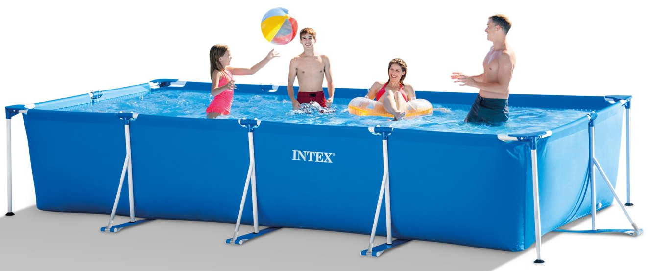 BASEN OGRODOWY STELAŻOWY 450x220x84 cm - INTEX 28273 model 2025 ...