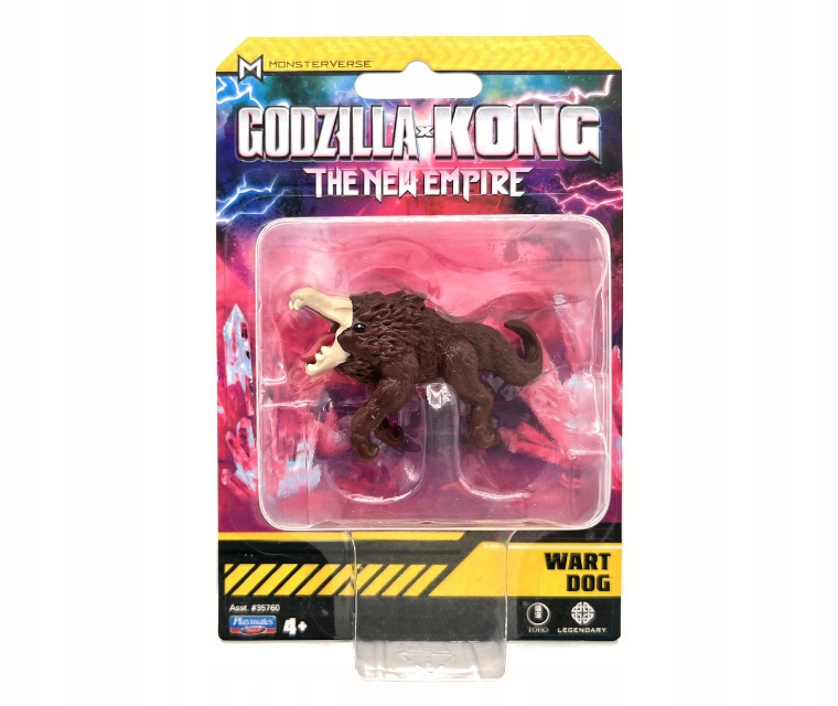 GODZILLA x KONG Mini Figurka WART DOG 5cm (043377357711) • Cena, Opinie ...