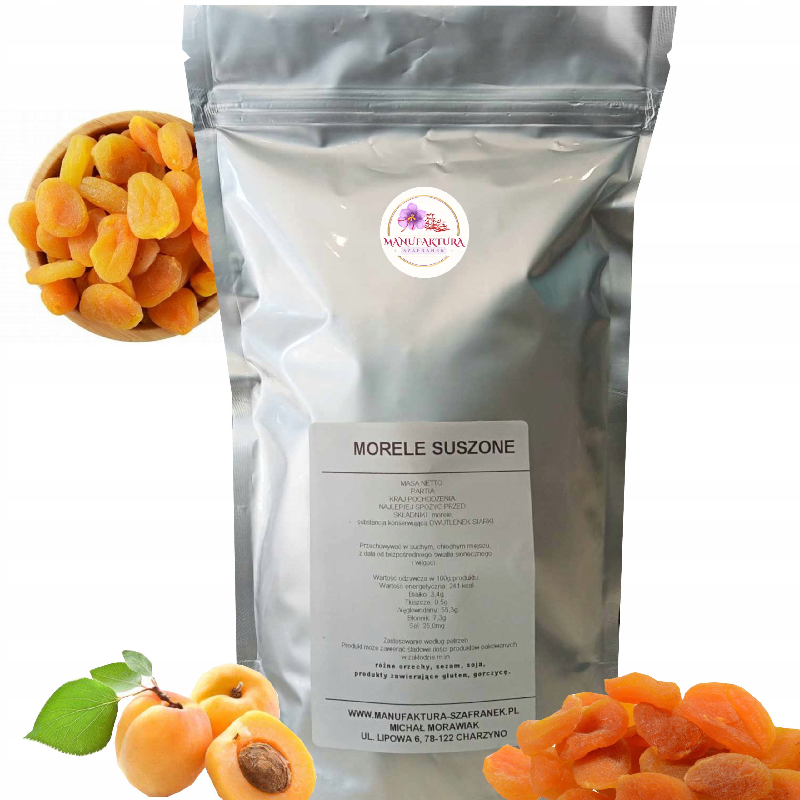 MORELE SUSZONE 500G JASNE PREMIUM MANUFAKTURA-SZAFRANEK (5907541751703 ...