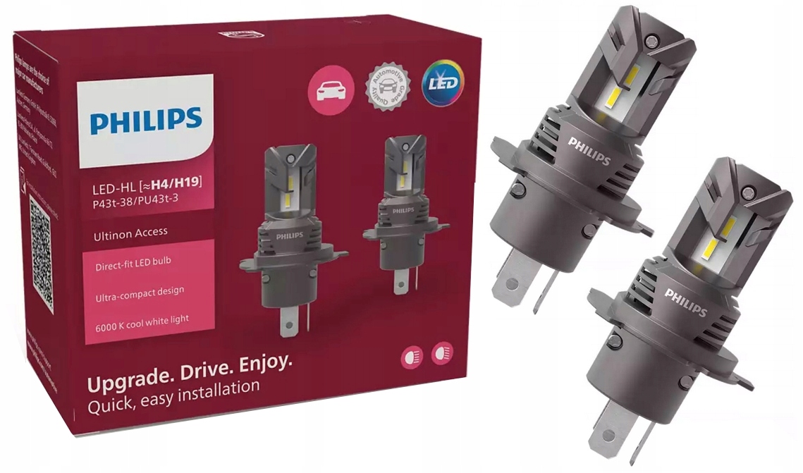 ŻARÓWKI LED H4 PHILIPS 12V 20W 2 SZT. 8719018025661 za 249.99PLN z ...