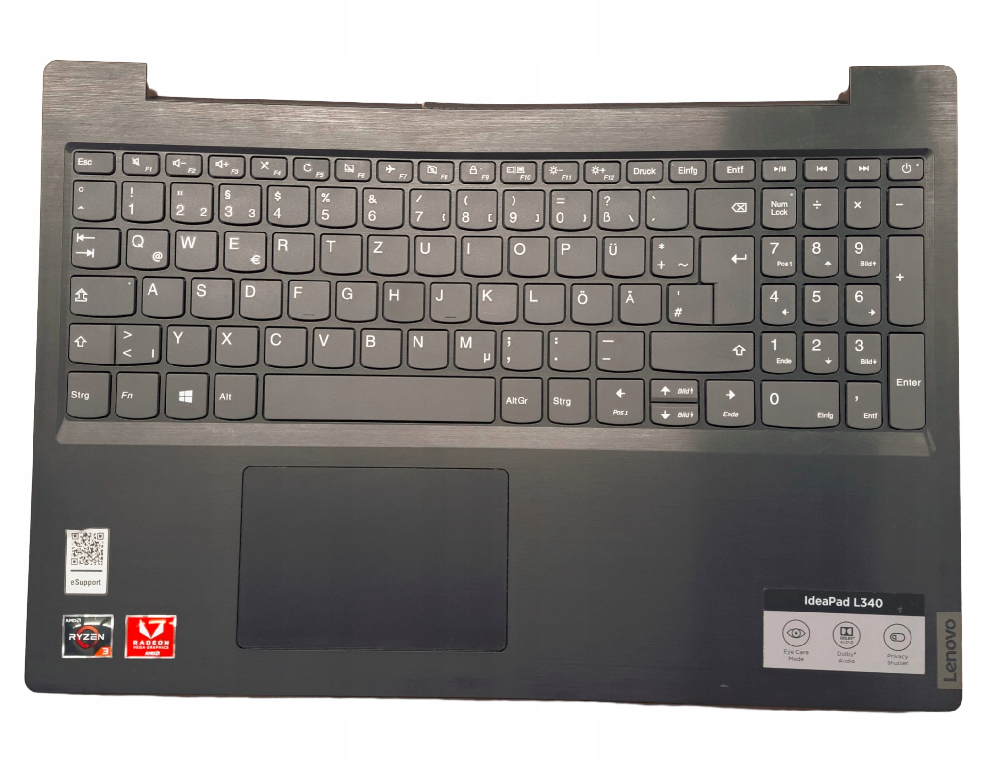 OBUDOWA GÓRNA KLAWIATURA + PALMREST Lenovo IDEAPAD L340-15 KL.5. w ... OBUDOWA GÓRNA KLAWIATURA + PALMREST Lenovo IDEAPAD L340-15 KL.5. w ...
