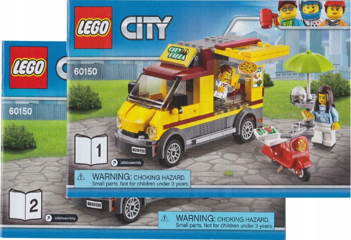 LEGO City Instrukcja 60150 Pizza Van 13771313730 - Allegro.pl