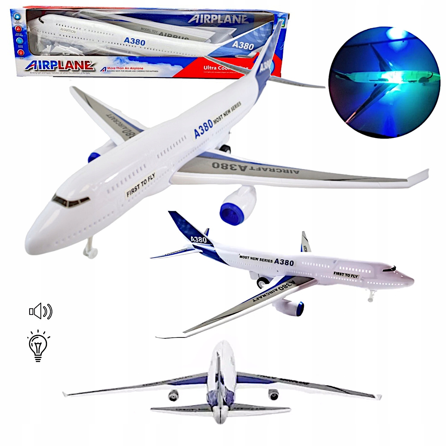 Model Samolotu Zabawka Airbus Beluga - Niska cena na Allegro.pl