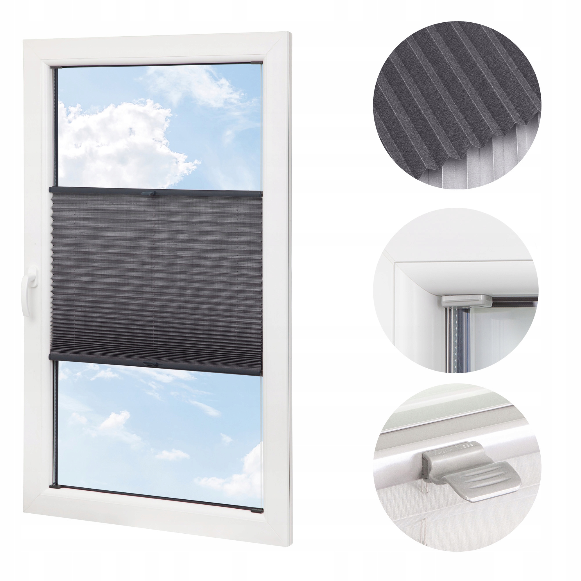 ROLETY PLISOWANE ROLETA PLISOWANA WYMIAR ŻALUZJE PLISY KONFIGURATOR ...