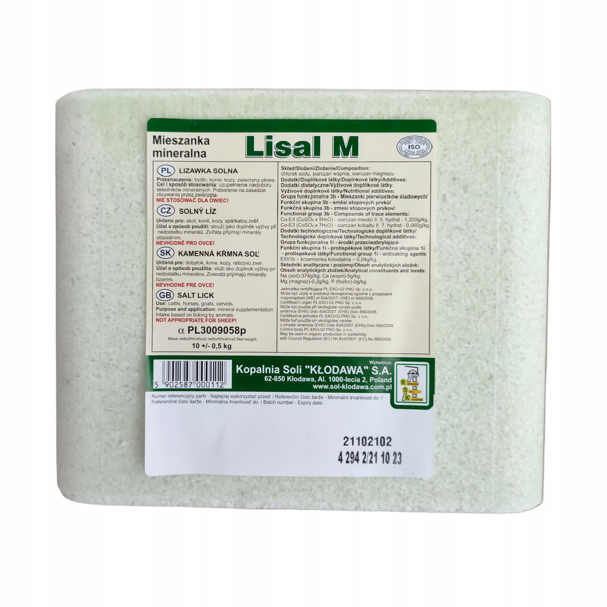 Lizawka solna Lisal M 10kg dla koni sól | Allegro.pl | Łosice | Stan ...