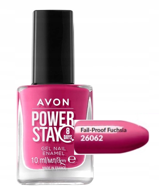 AVON Lakier do paznokci Powerstay FailProofFuchsia | Sklep EMPIK.COM