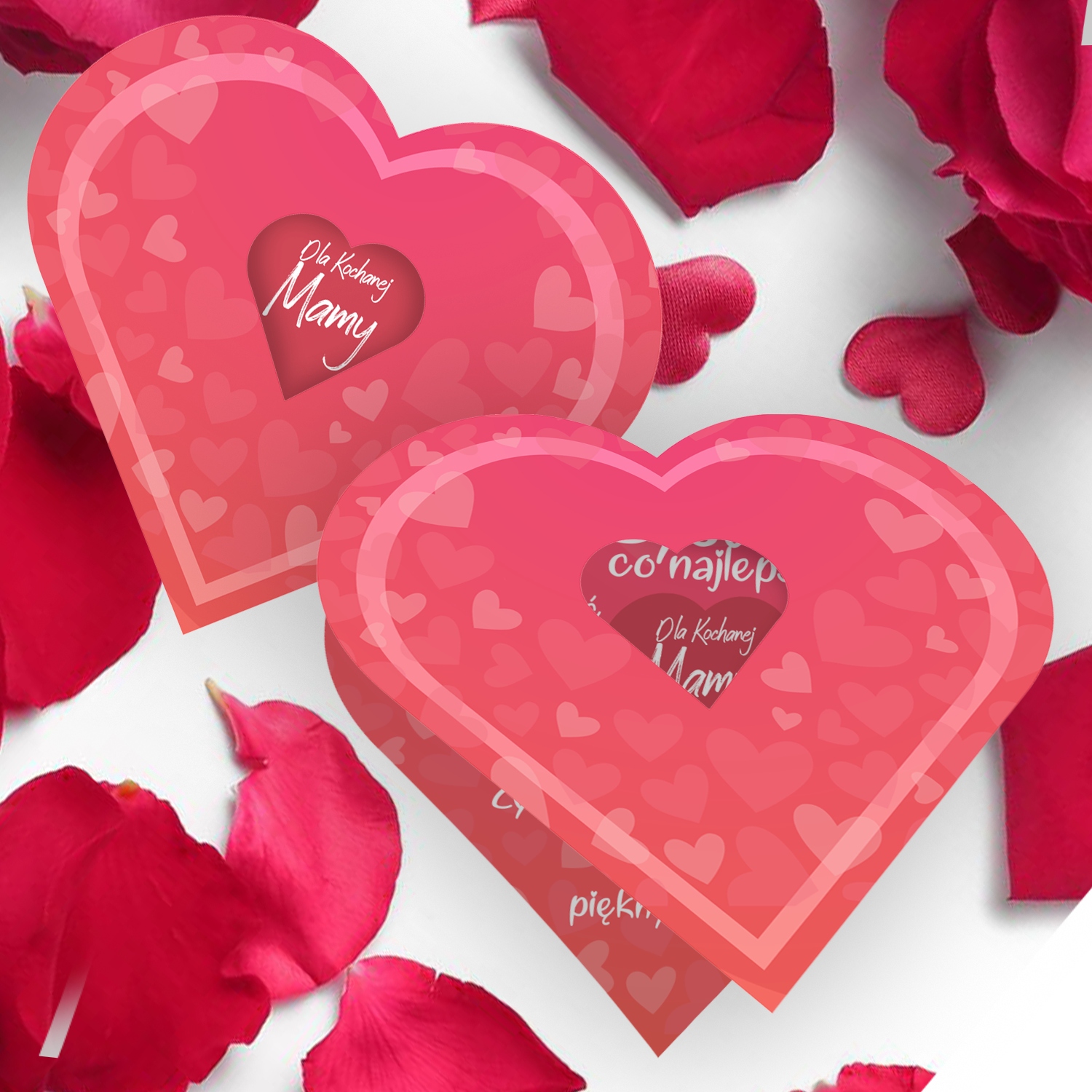 KARTKA NA DZIEŃ MAMY MATKI SKŁADANE SERDUSZKO PREZENT PODZIĘKOWANIE (5901397913179) • Cena ...