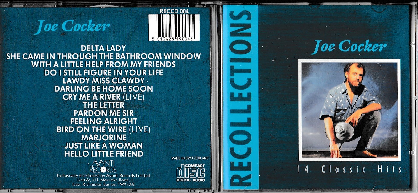 Płyta CD Joe Cocker - 14 Classic Hits ...