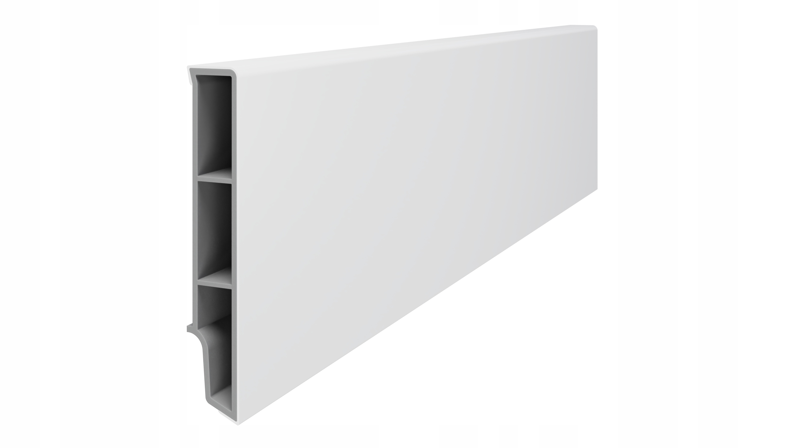 Listwa przypodłogowa SEMPLA 701 VOX VILO Biała prosta 80mm NOWOŚĆ ...