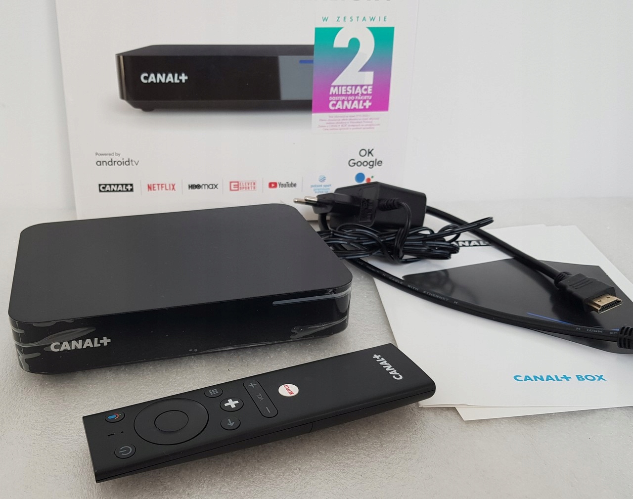 Odtwarzacz multimedialny Canal+ HY4001CD 16 GB - Sklep, Opinie, Cena w Allegro