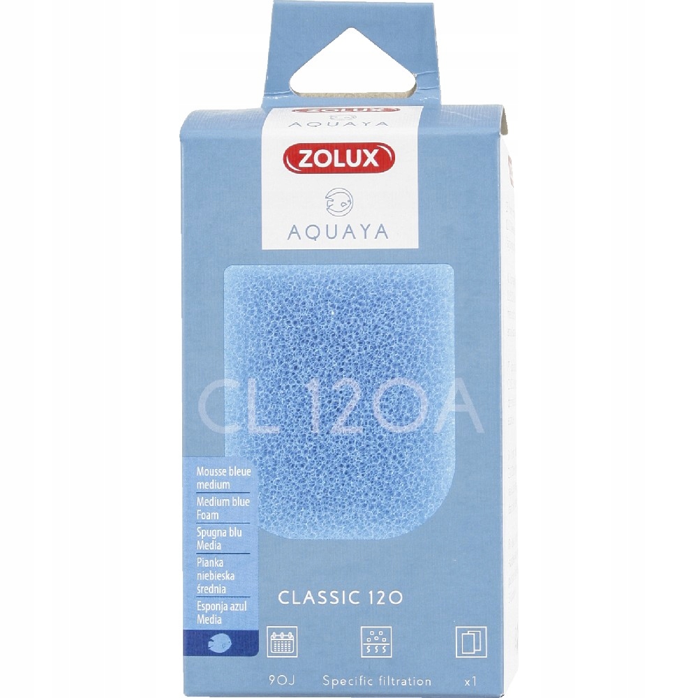 ZOLUX AQUAYA Wkład gąbka Blue Foam Classic 120 (330212) - porównaj ceny ...