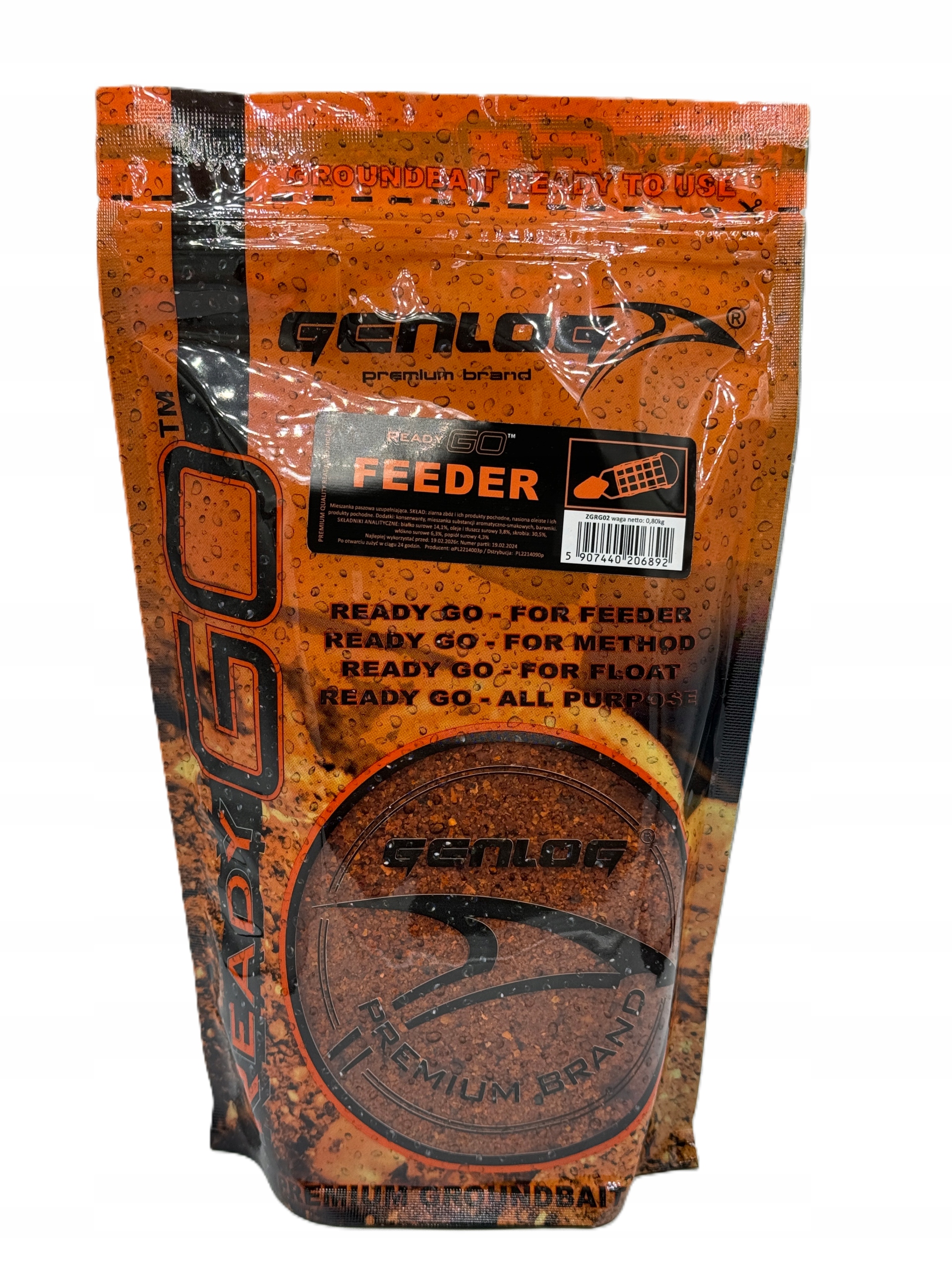 Genlog Zanęta Ready GO Feeder 800g - 5907440206892 - 15463048356 - Allegro