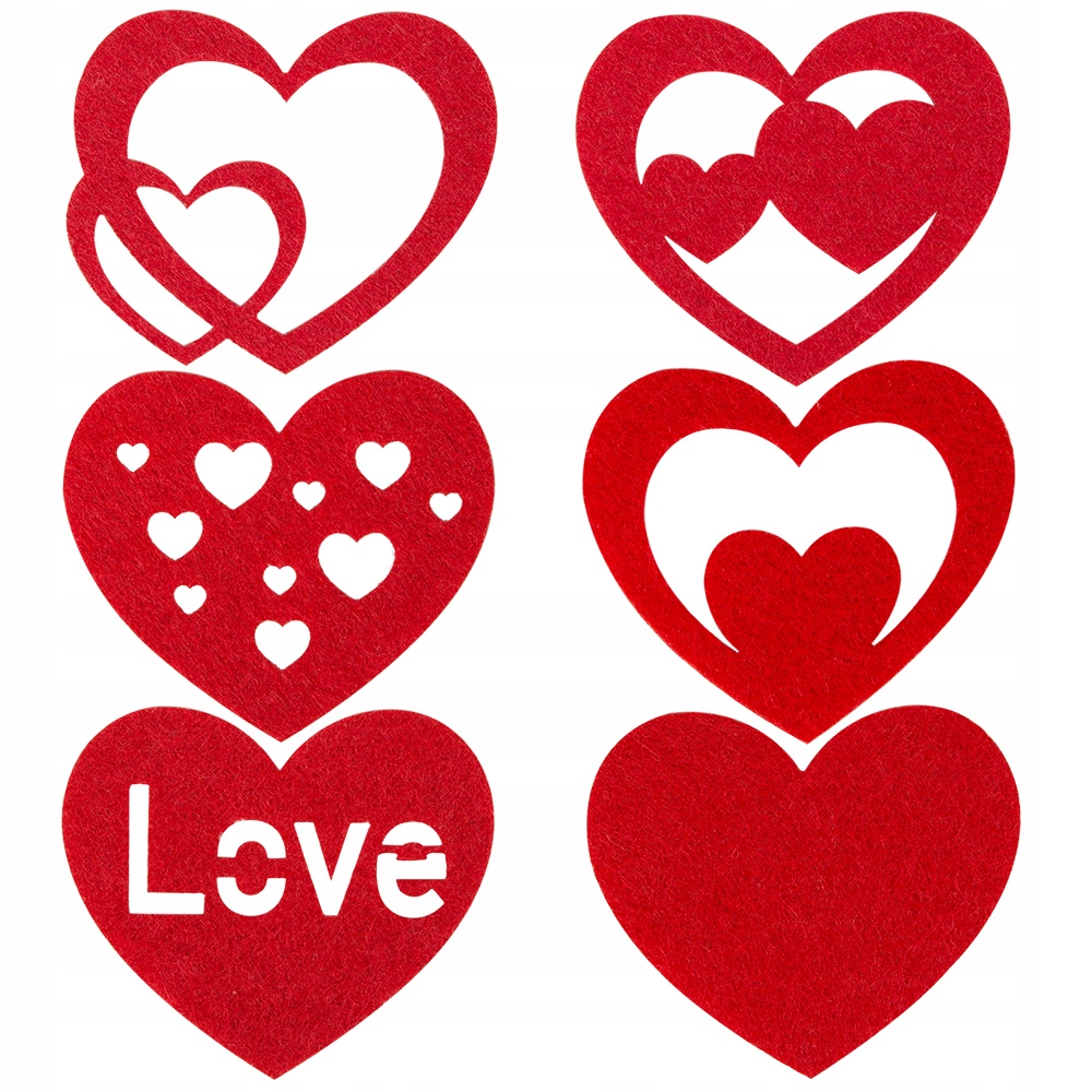 Serca Na Walentynki Dekoracje Ozdoby Walentynkowe Serce Serduszka ...