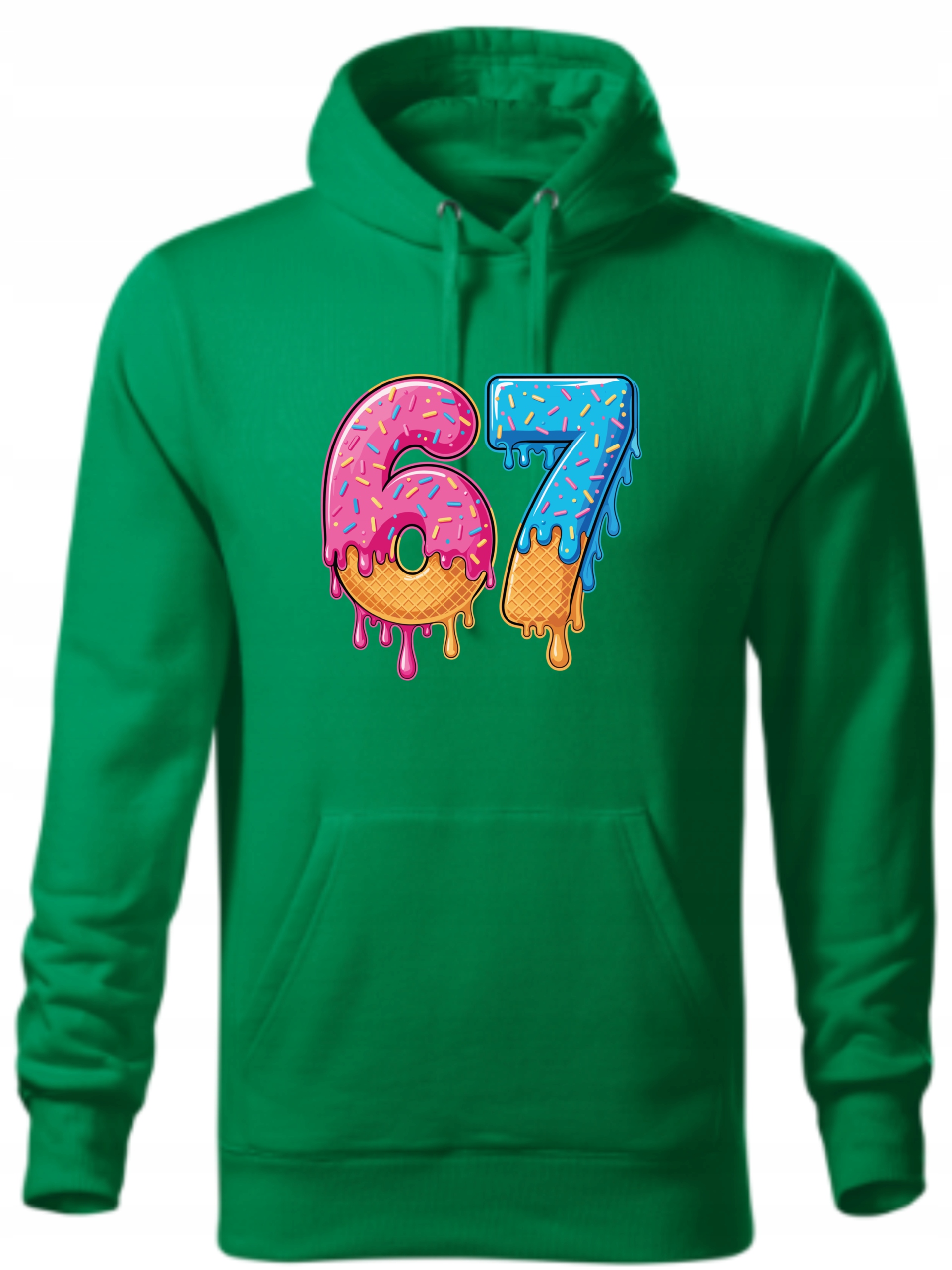 Mikina s kapucí SIX SEVEN 67 Italian Brain Rot MEM #420, • Ceny ...