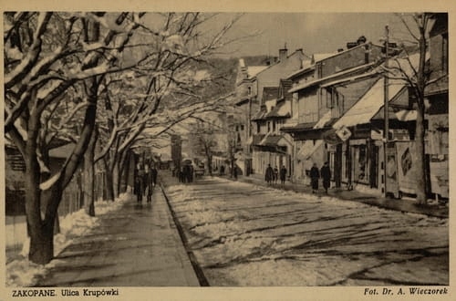 Zakopane ul.Krupówki - Reprodukcja 2417 • Cena, Opinie - Allegro