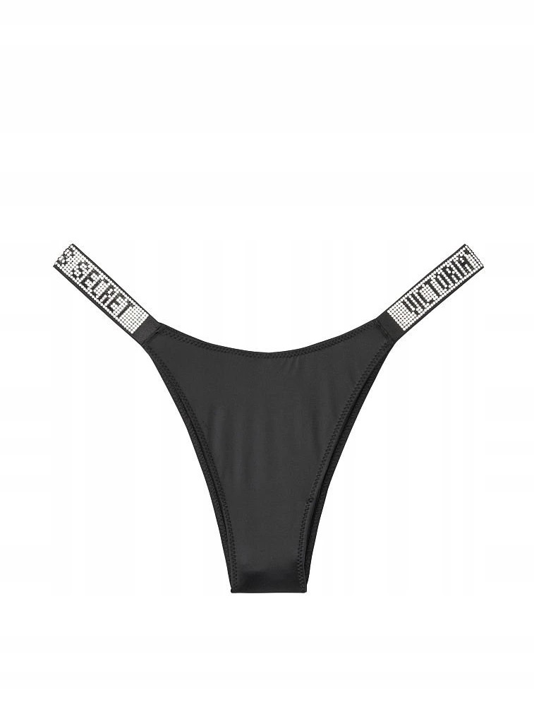 Victoria's Secret majtki damskie Stringi Damskie z cyrkoniami rozmiar M ...