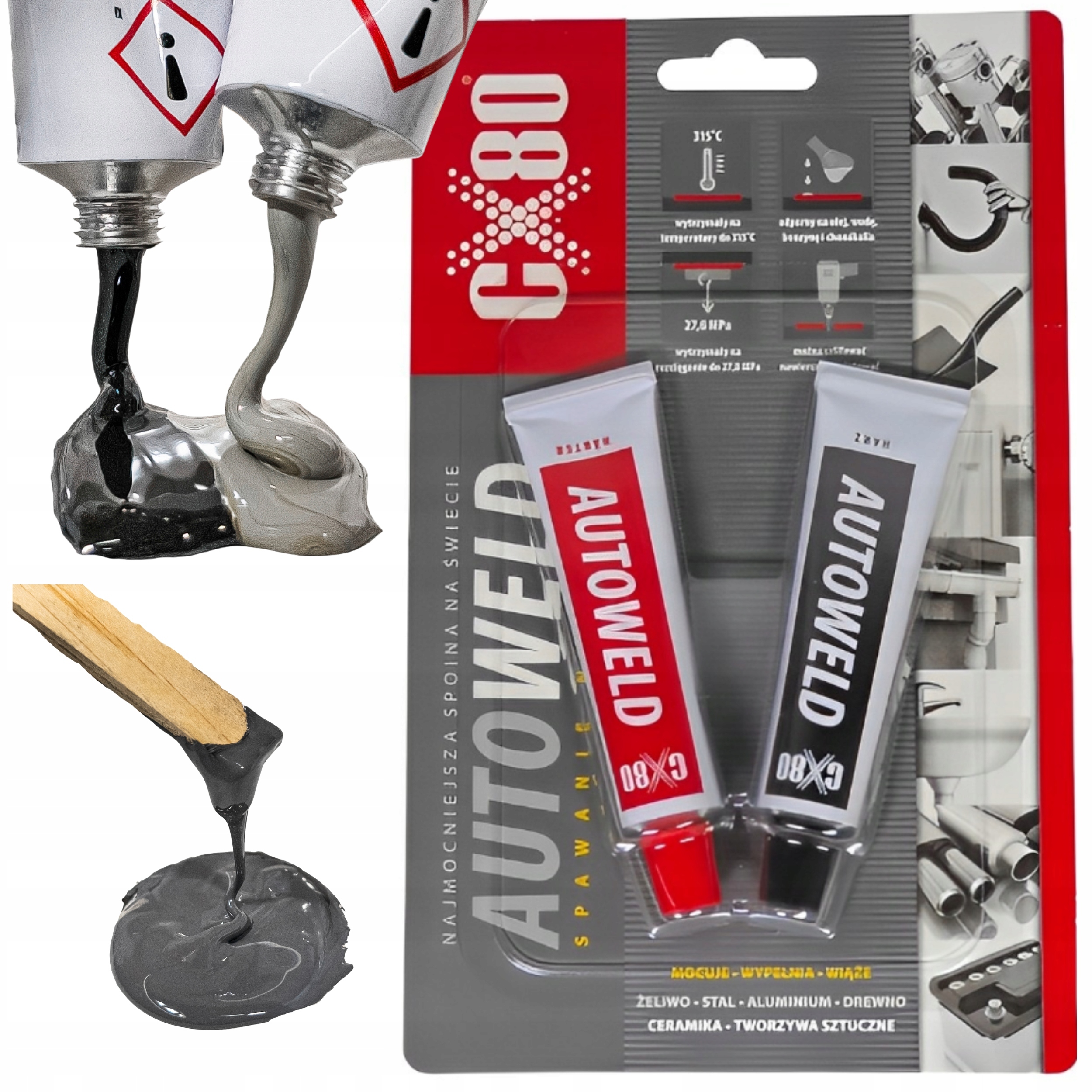 SPAWANIE NA ZIMNO NAJMOCNIEJSZY KLEJ NA ŚWIECIE UNIWERSALNY AUTOWELD ...