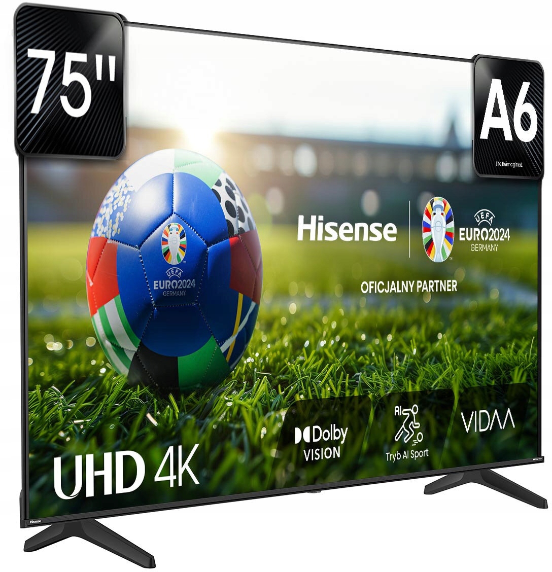 LED televize Hisense 75A6N 75" 4K UHD černá - Allegro