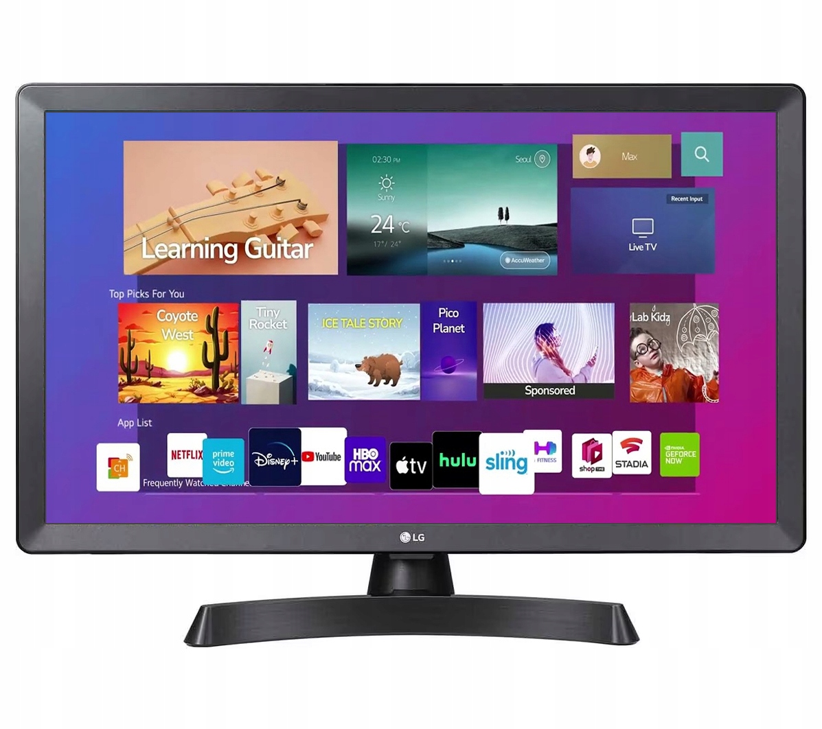 LED televize LG 0080545697354 28" HD Ready černá - Allegro