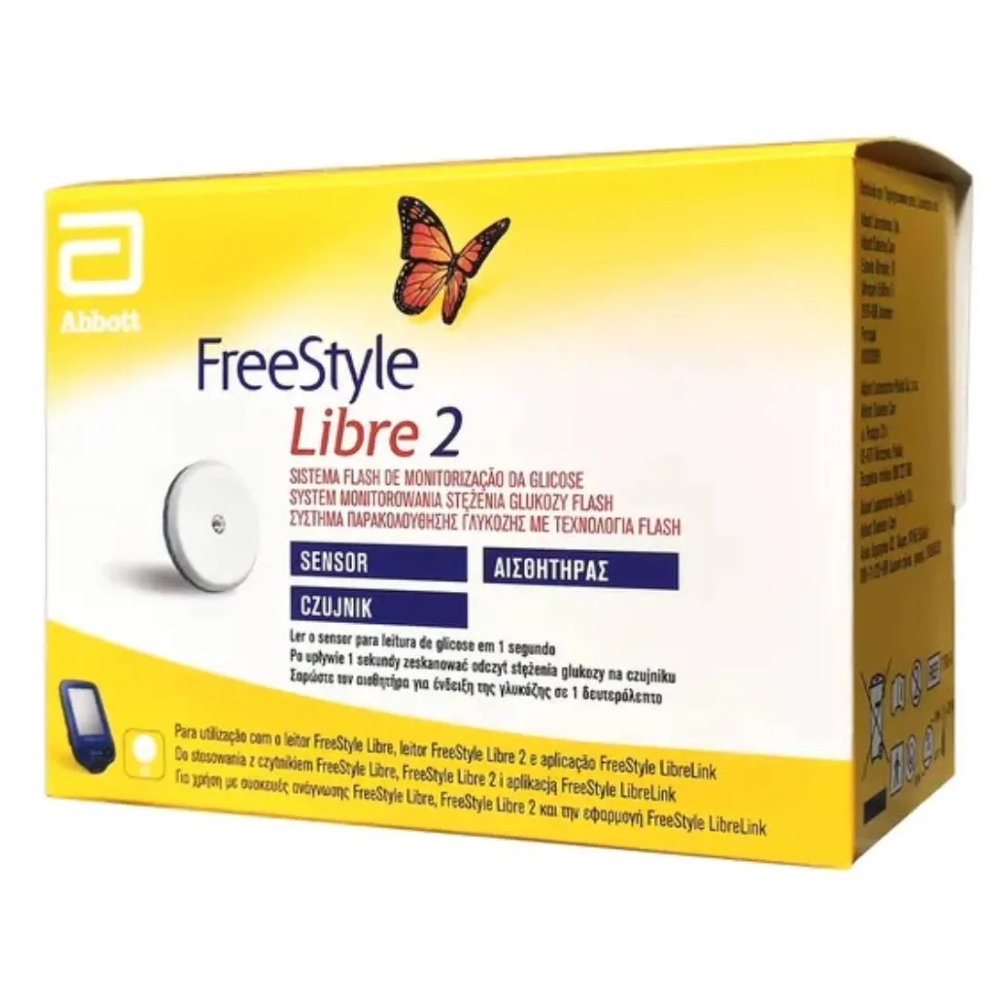 FreeStyle Libre 2 system monitorowania glukozy flash (sensor) 1 sztuka ...