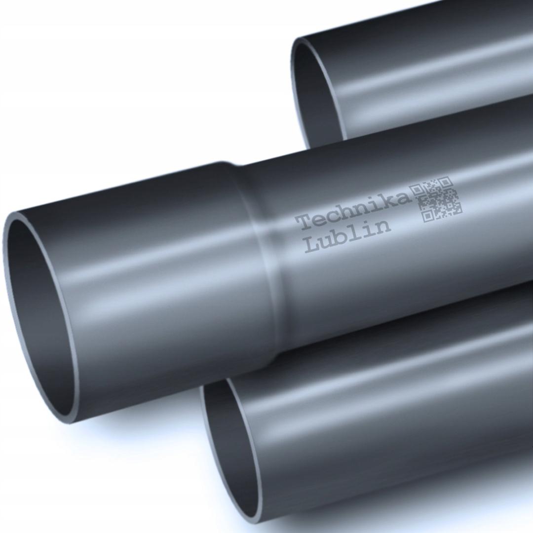 Rura 7,5bar PCV-U 63x2mm 5mb z kielichem • Cena, Opinie • Rury i ...