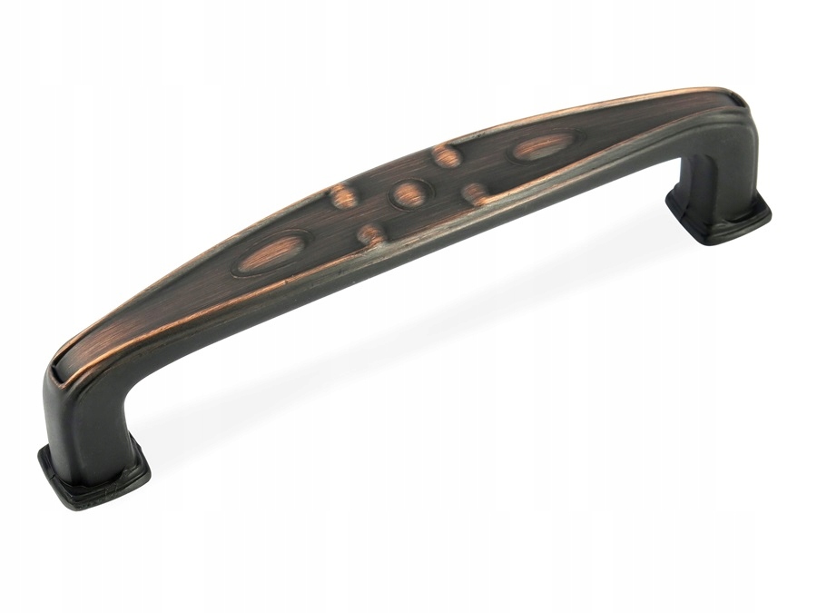 DC DR52 96 MM NÁBYTKOVÁ ÚCHYTKA STAROŽITNÁ MĚĎ - Allegro