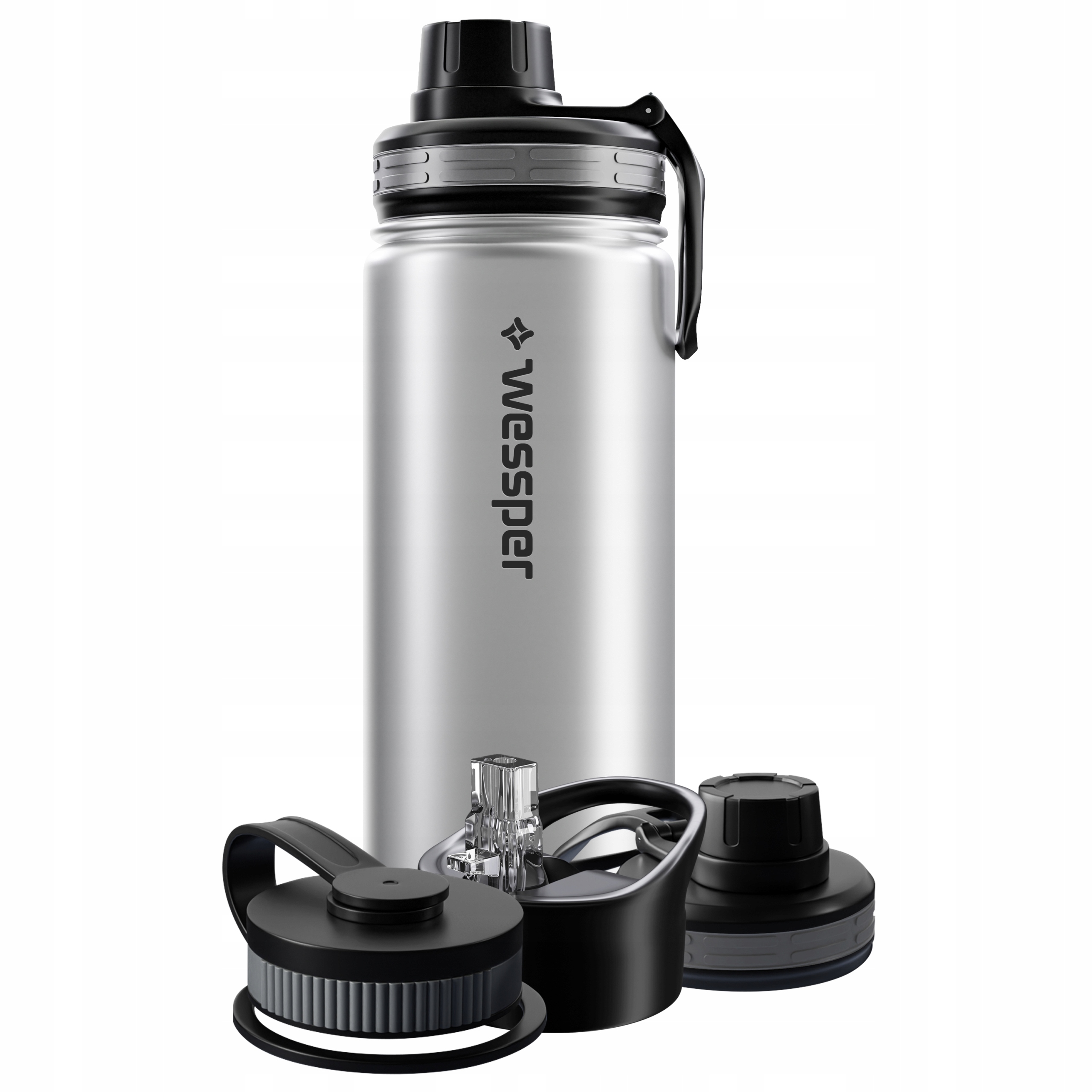 KUBEK TERMICZNY TERMOS NA HERBATĘ BIDON BUTELKA TERMICZNA STALOWA 0,5l ...