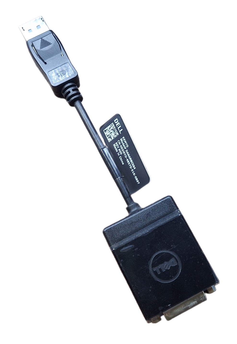 ORIGINÁLNÍ ADAPTÉR PŘEVODNÍK DISPLAYPORT DVI-D DELL UNIVERZÁLNÍ ...