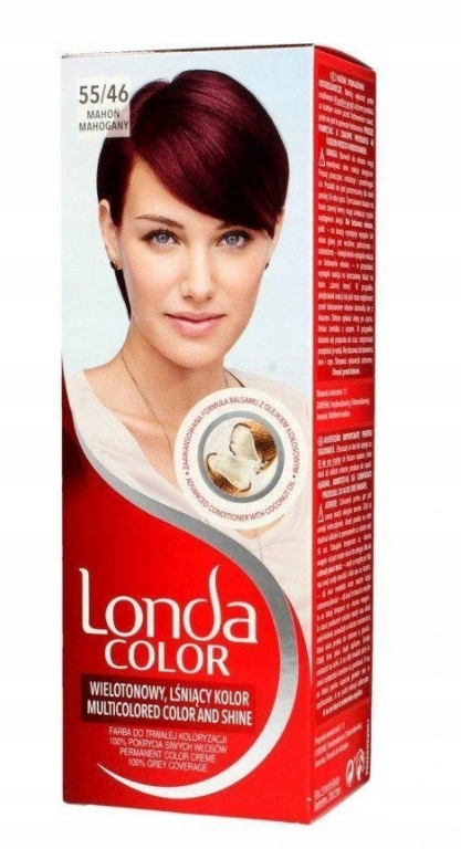 LONDA COLOR -FARBA DO WŁOSÓW 55/46 machoń 13348387046 - Allegro.pl
