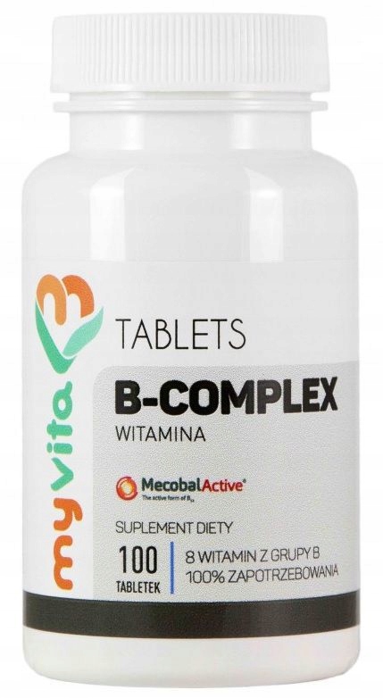 MyVita Witamina B-Complex 100 tabletek (5905279123816) • Cena, Opinie • Preparaty witaminowo ...
