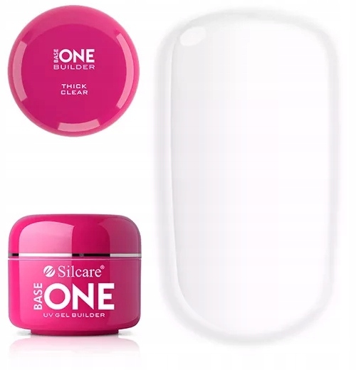 Silcare Base One Żel Thick Clear 30g (5902560555387) • Cena, Opinie ...
