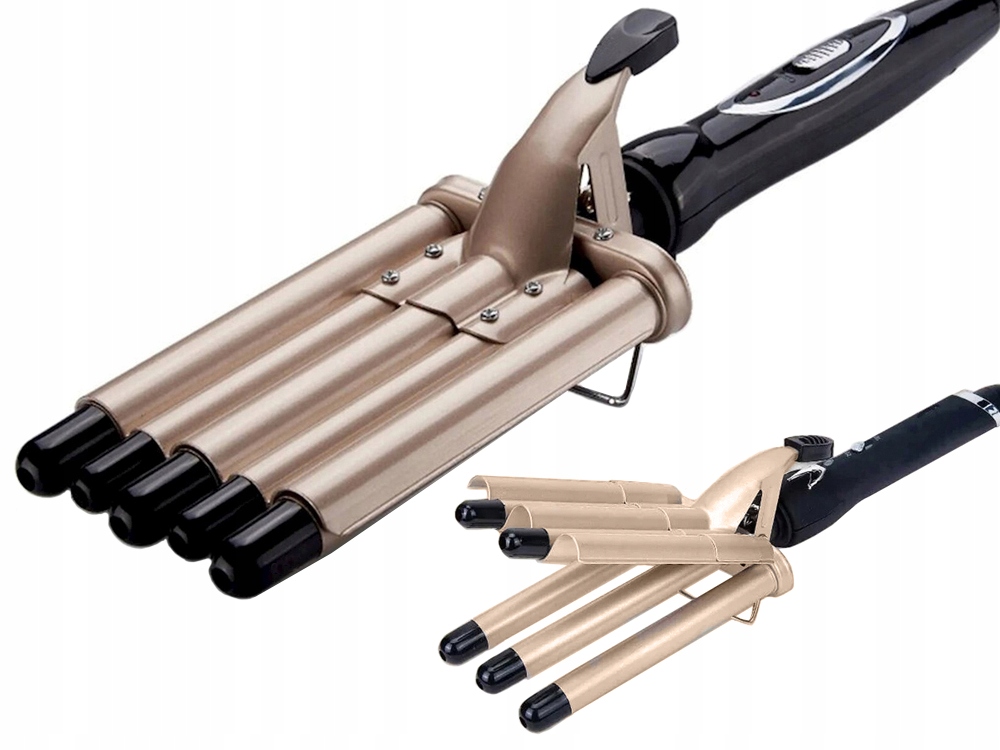 Automatická kulma fwefgfd565 VLNOVKA NA VLASY LOKOVAČKA KARBOVNICE ...