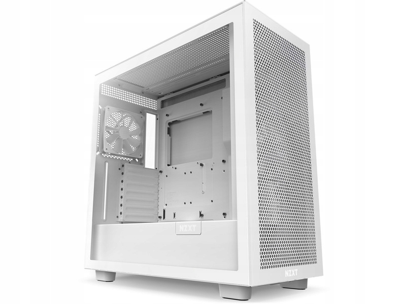 Obudowa NZXT H7 Flow Midi Tower biały • Cena, Opinie - Allegro