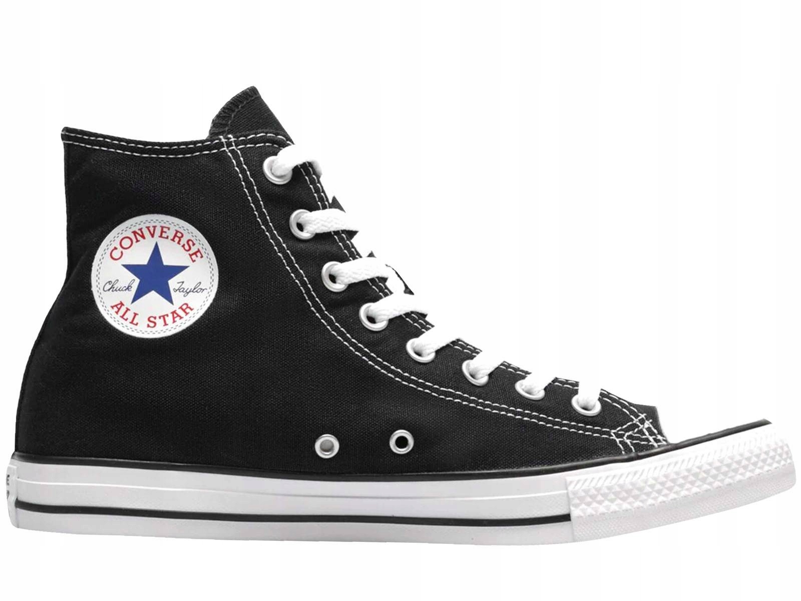 CONVERSE ALL STAR CZARNE TRAMPKI WYSOKIE MĘSKIE 13809624237 - Allegro.pl