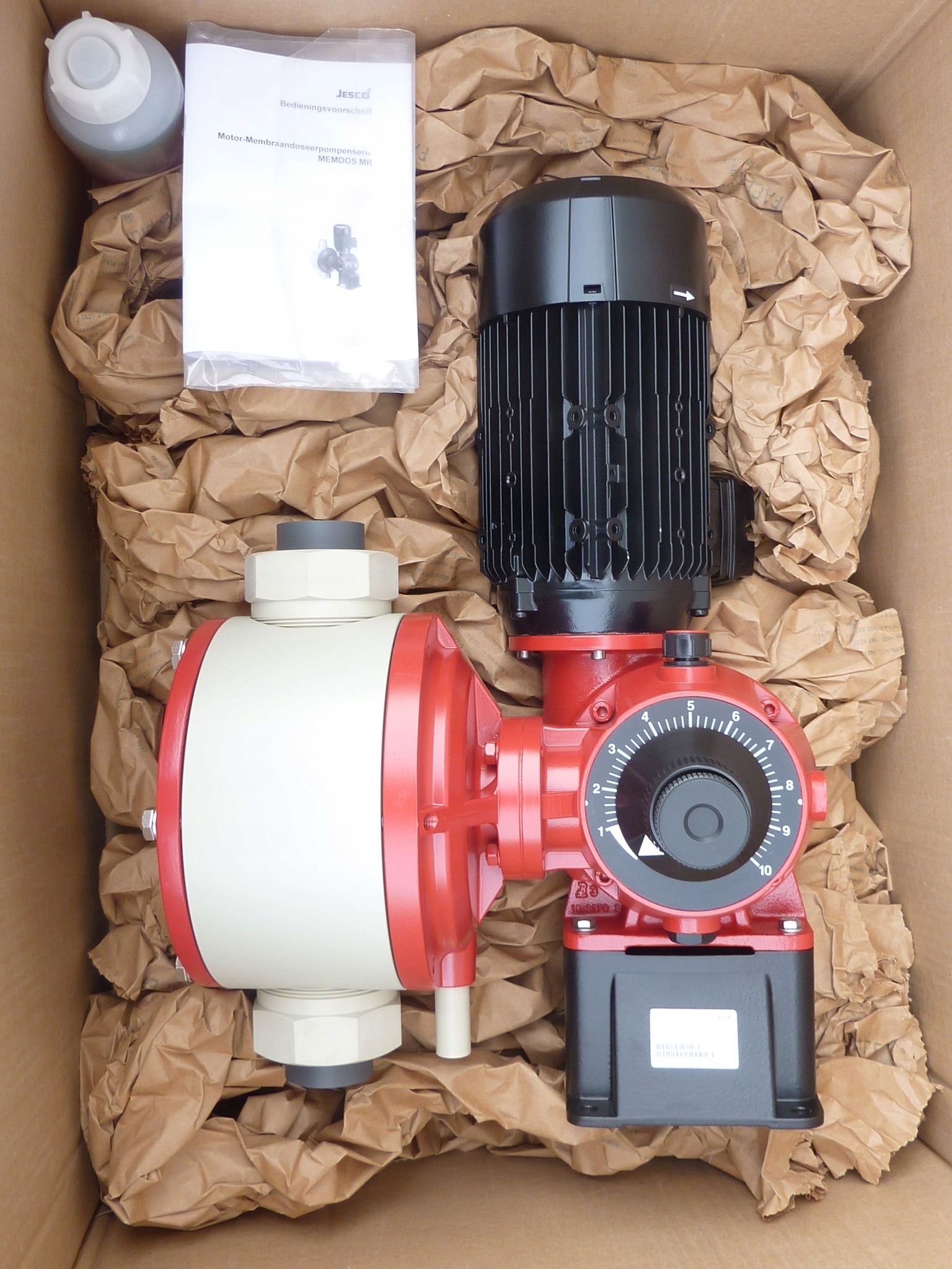 POMPA DOZUJĄCA MEMBRANOWA KWASOODPORNA LUTZ JESCO MEMDOS MR 980 • Cena ...