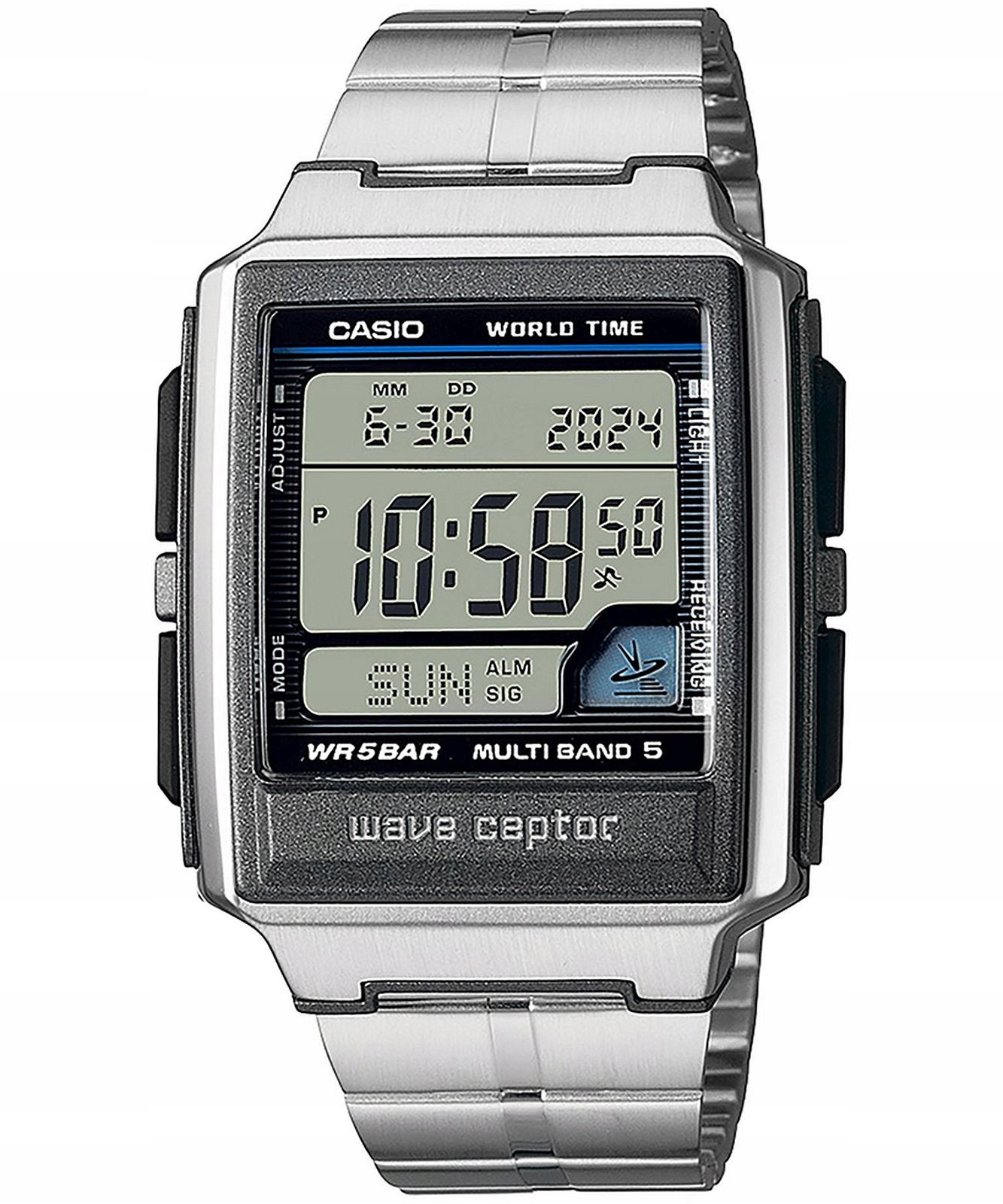 Męski zegarek sterowany radiowo Casio WV-59RD (4549526305788) • Cena ...