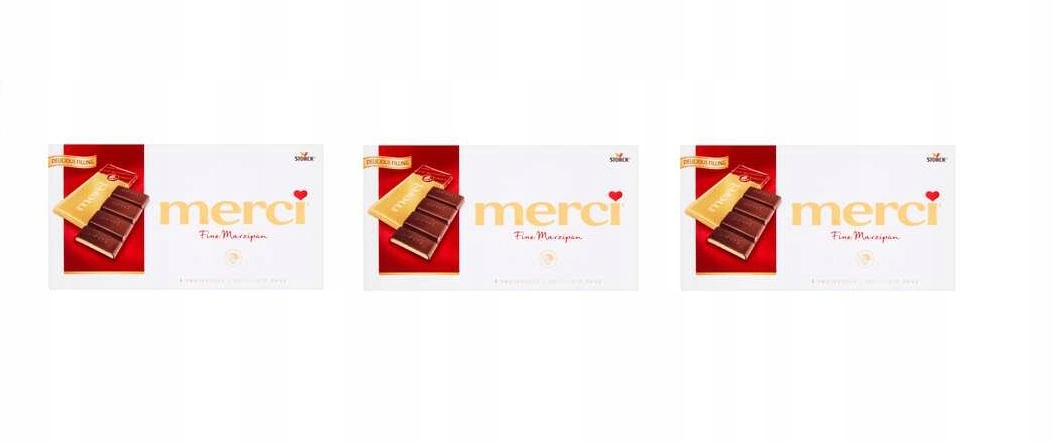 CZEKOLADA MERCI MARCEPAN 3x 112G (4014400916744) • Cena, Opinie ...