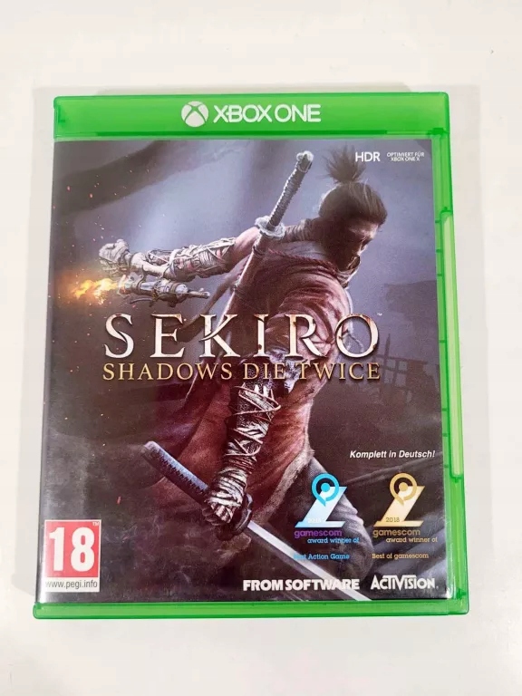 XBOX ONE SEKIRO SHADOWS DIE TWICE Xbox One pudełkowa - Stan: Używany 135.00PLN - Sklepy, Opinie ...