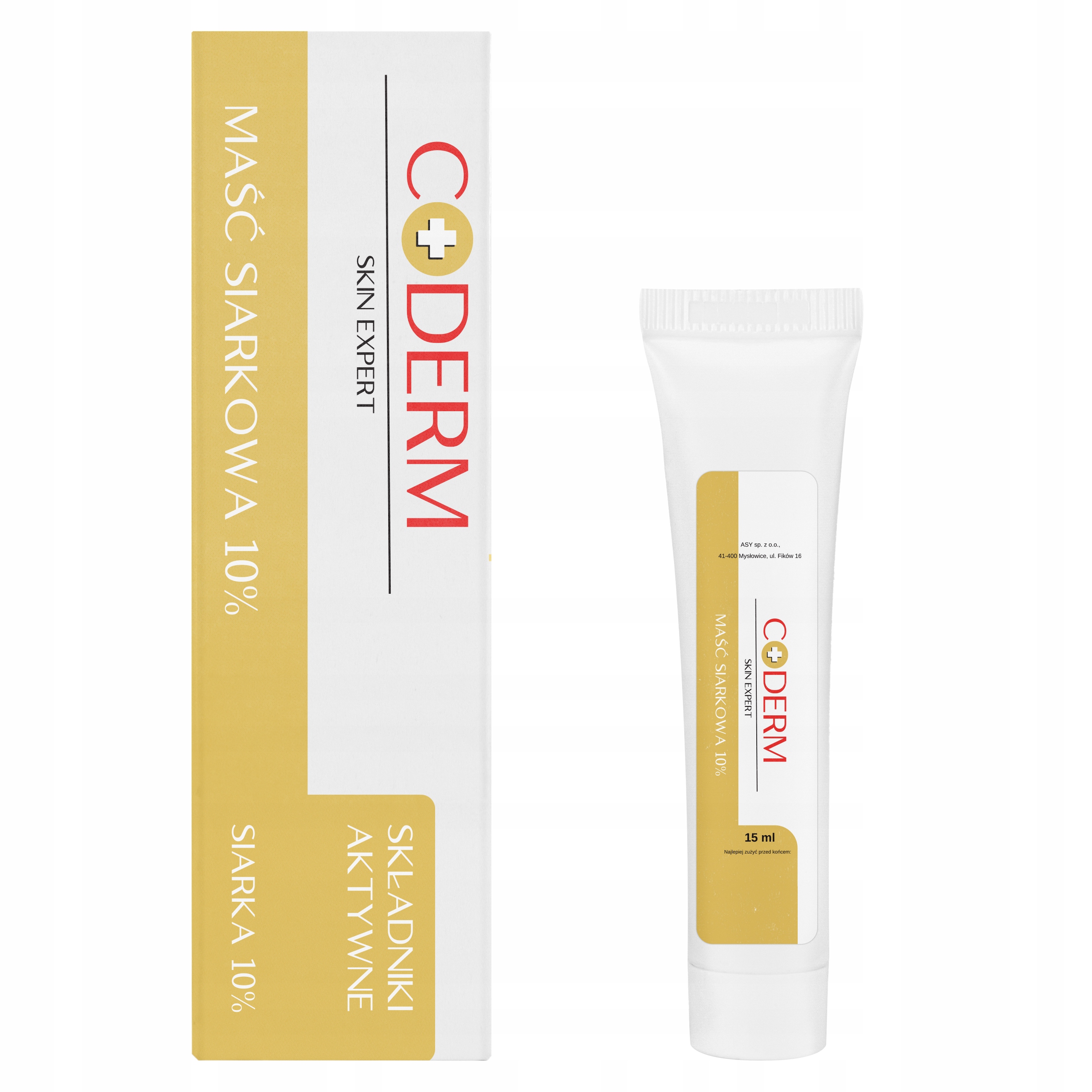 Sírová mast Coderm svrab mykóza akné 15 ml, (5906036750009) • Ceny ...