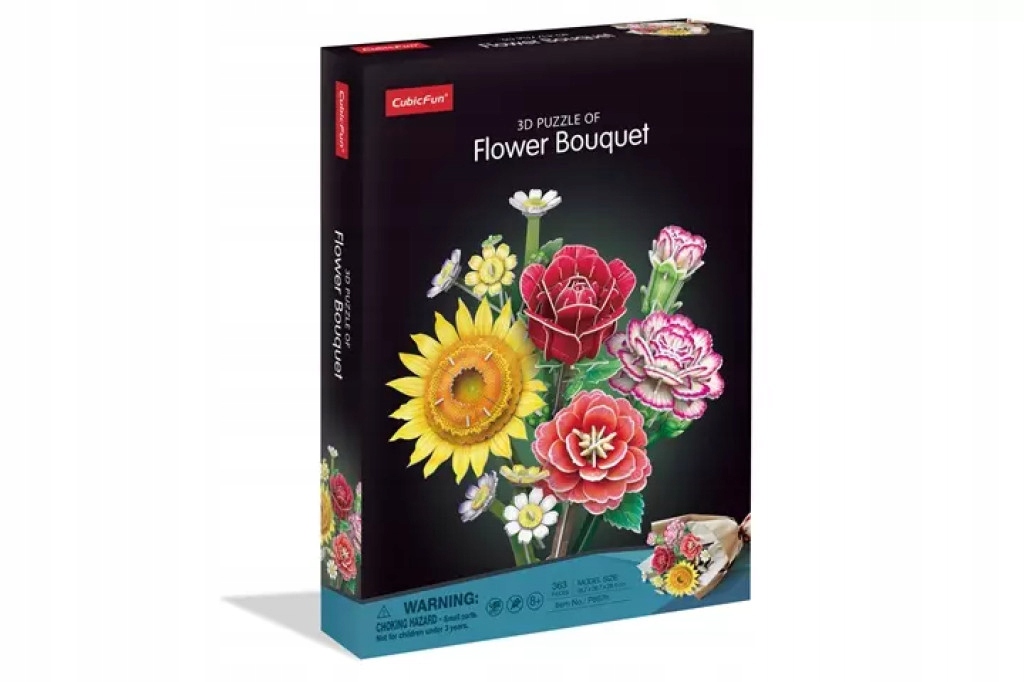 Cubic Fun duży bukiet kwiatów P867H 08677 Dante (6944588208677) • Cena, Opinie • Przestrzenne 3D ...