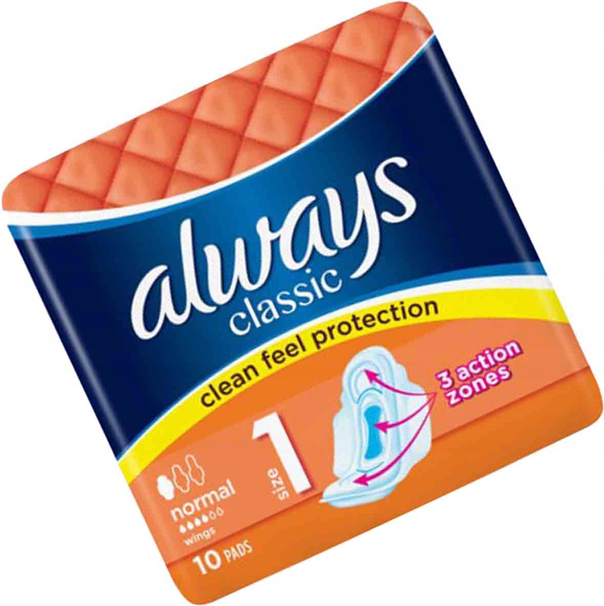 ALWAYS CLASSIC '10 NORMAL /ze skrzydełkami/ 8924158405 - Allegro.pl