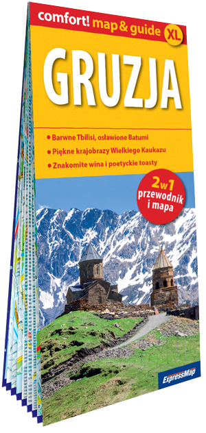 Mapa Turystyczna Gruzja - Niska cena na Allegro